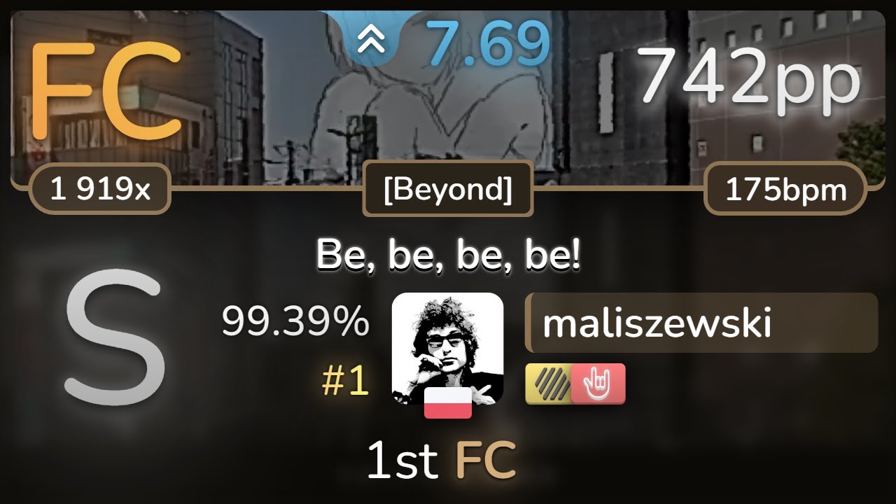 maliszewski | Frog96 - Be, be, be, be! [Beyond] +HDHR 99.39% FC #1 ...
