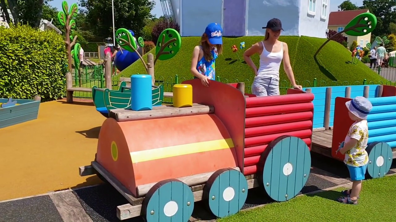 Playground and Muddy Puddle Water Play - YouTube