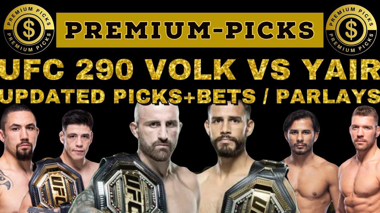 Ufc 290 full card picks + bets - YouTube