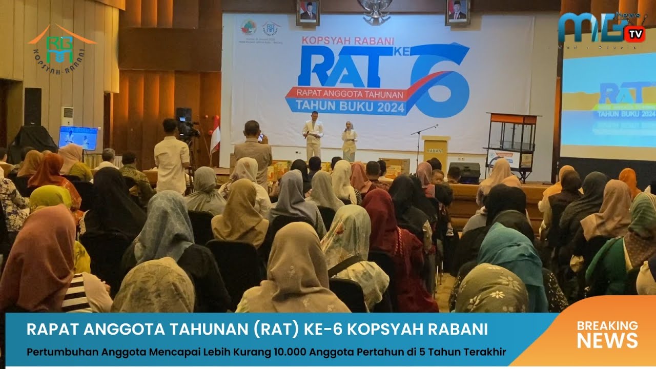 KOPSYAH RABANI LAKSANAKAN RAT KE-6 TAHUN BUKU 2024 - YouTube