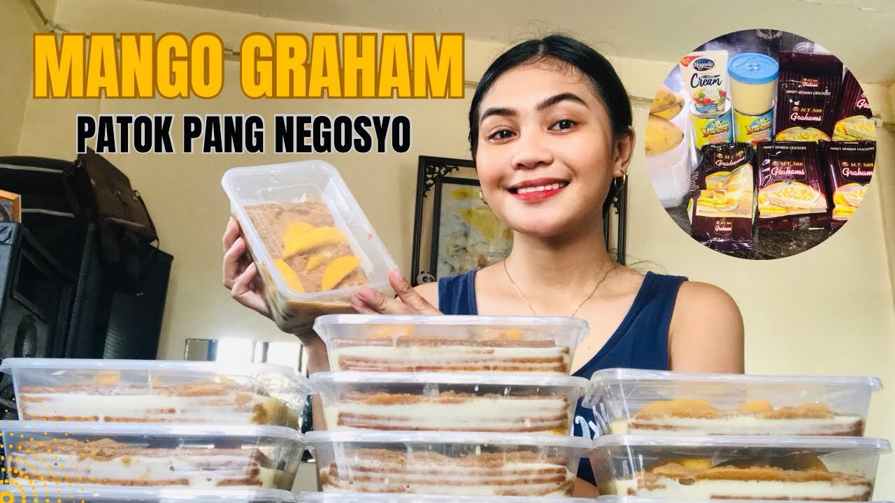 MANGO GRAHAM PATOK PANG NEGOSYO /Nickycoline - YouTube