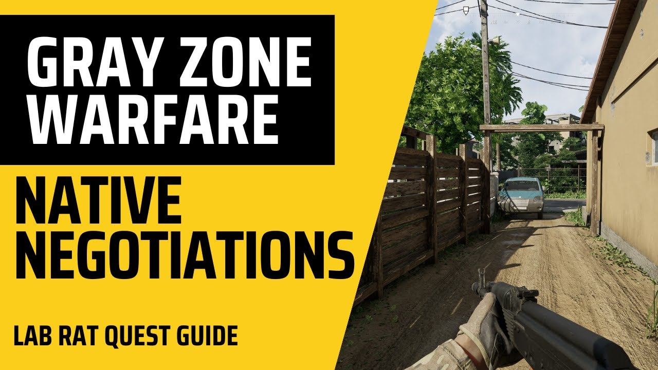 Native Negotiations Quest Guide - Gray Zone Warfare - YouTube