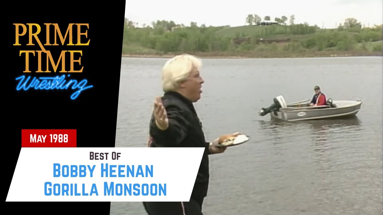 Best of Bobby Heenan & Gorilla Monsoon | Prime Time Wrestling May 1988 ...