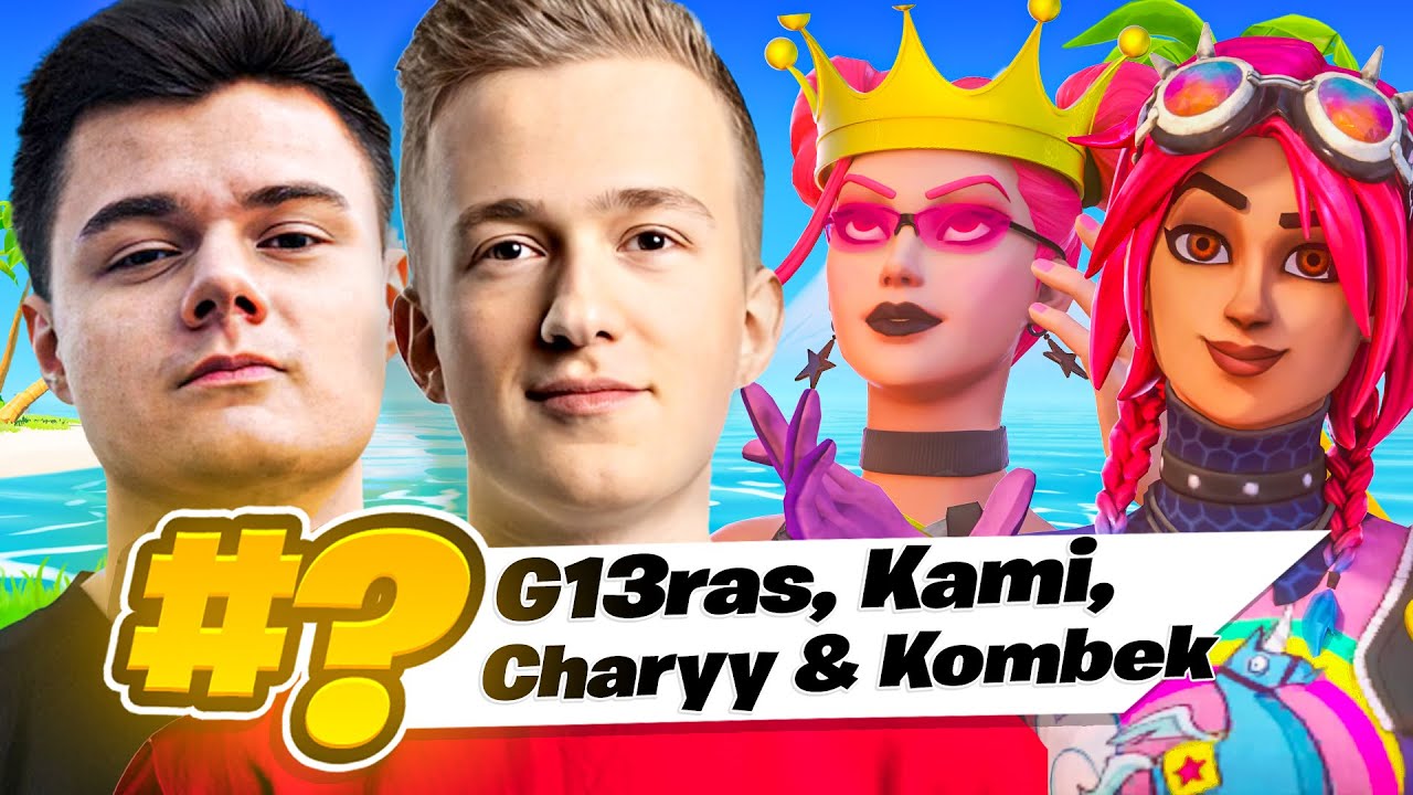 Dominacja Turnieju Squadów W Fortnite (w/ Kami, Charyy & Kombek) - YouTube