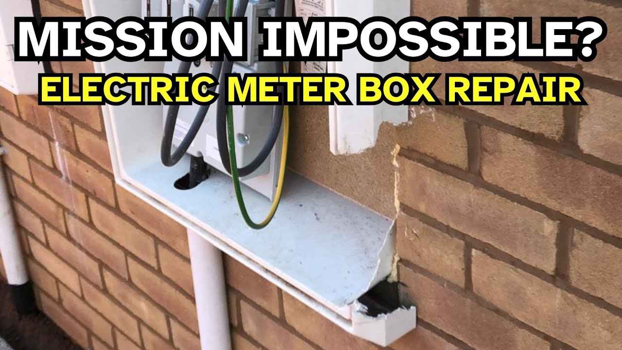 Electric Meter Box Repair - YouTube