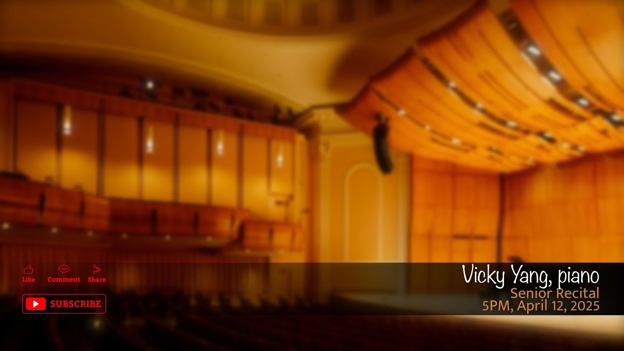 Vicky Yang - Senior Distinction Concert - YouTube