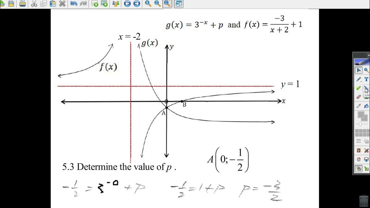 Hyp Exponential Q5 1 to Q5 3 - YouTube