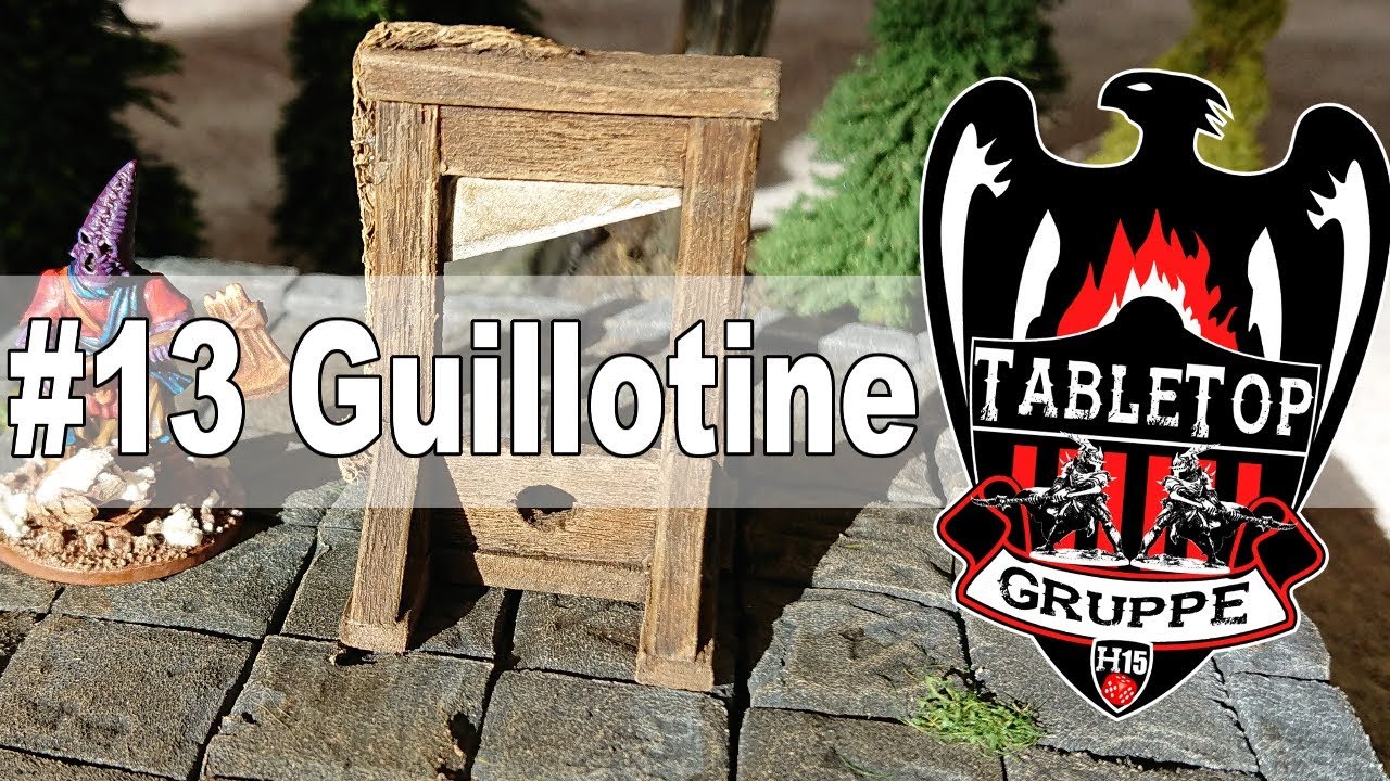 Video #13 Tutorial: Guillotine (Tabletop Hebewerk) - YouTube