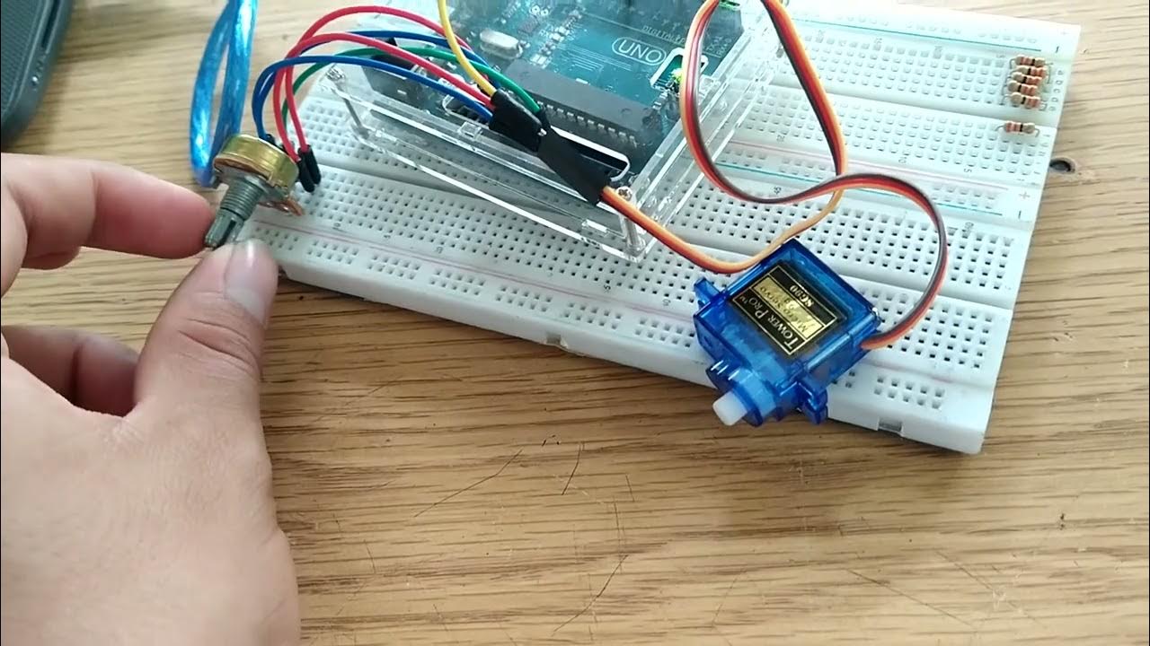 Actividad 3 Implementación de control de motores mediante Arduino - YouTube