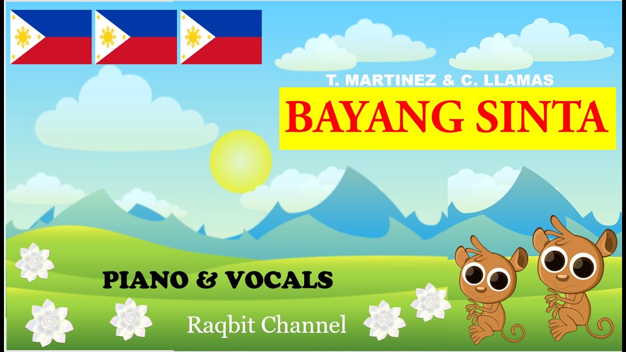 "BAYANG SINTA" VOCALS & PIANO ACCOMPANIMENT MAPEH-MUSIC SONG WITH ...