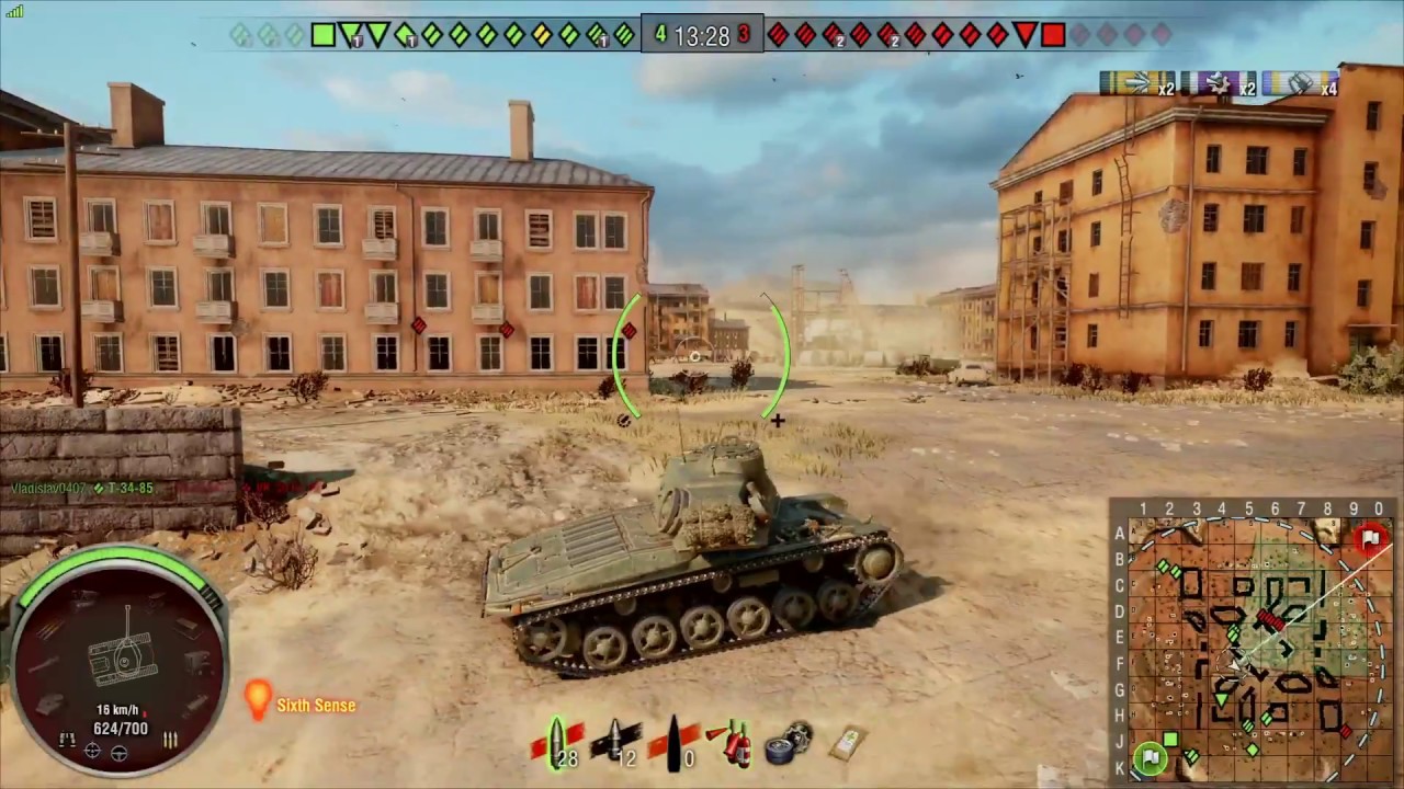 World of Tanks PS4 - Strv 74 "the gun depression" - YouTube