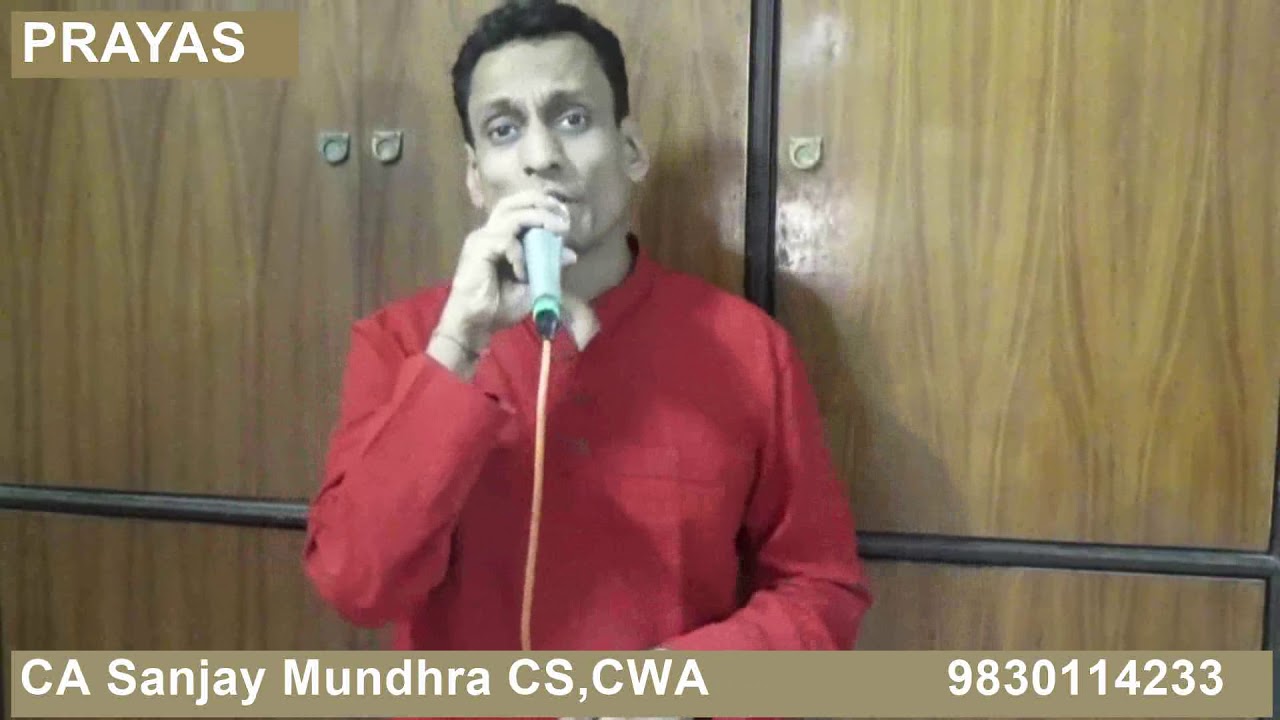 ICDS Income Tax Songs || By CA Sanjay Mundhra CS CMA - YouTube