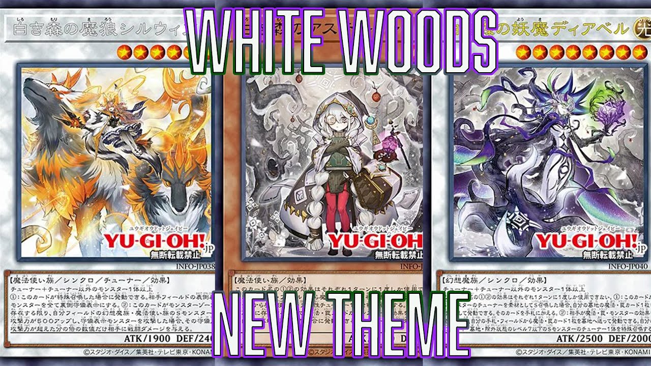 YUGIOH NEW THEME White Woods - Sinful Lore Continues! - YouTube