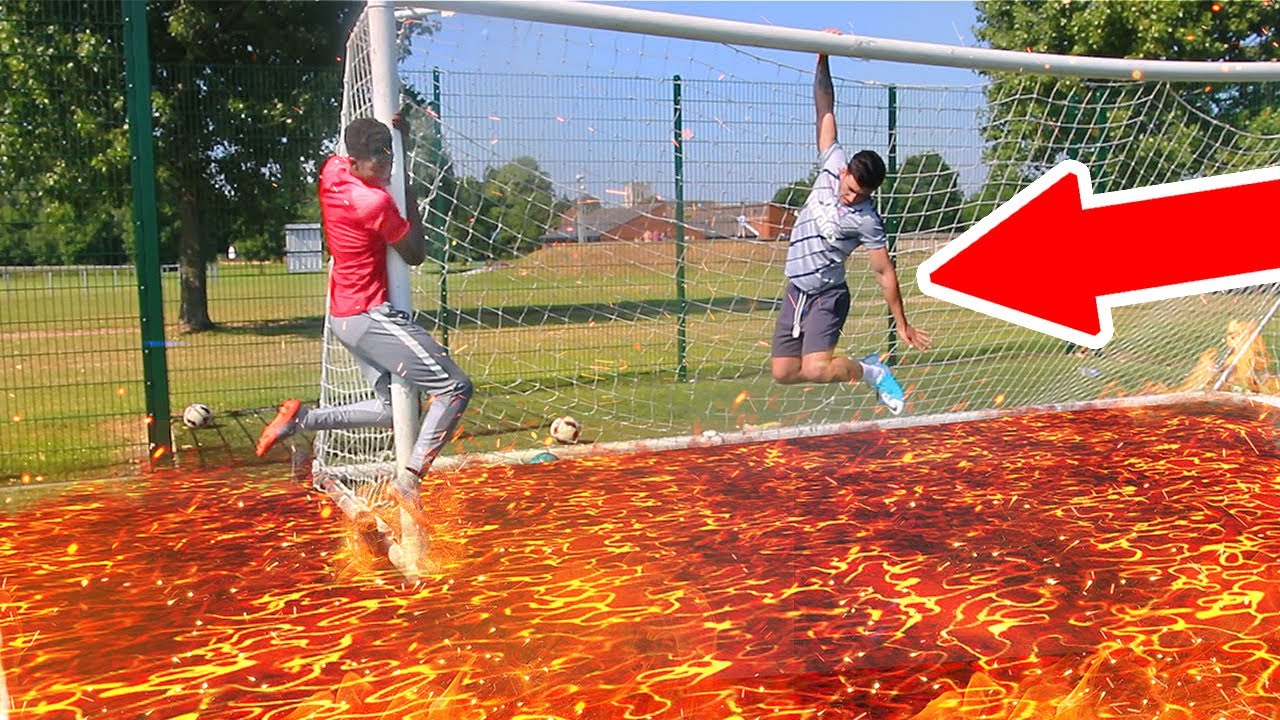 FLOOR IS LAVA SOCCER EDITION **IMPOSSIBLE TO DO** - YouTube