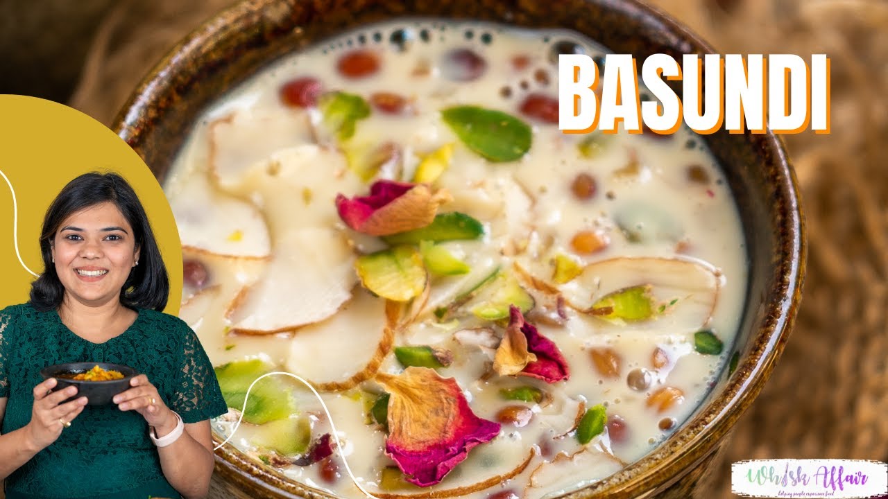 Basundi Recipe - YouTube