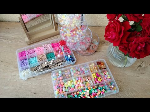 Asmr Beads / Boncuklarımı düzenliyorum | Organizing