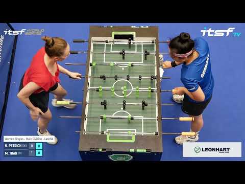N. Petrich vs M. Tran - Women Singles - Last 64 - ITSF World Series Leonhart 2025