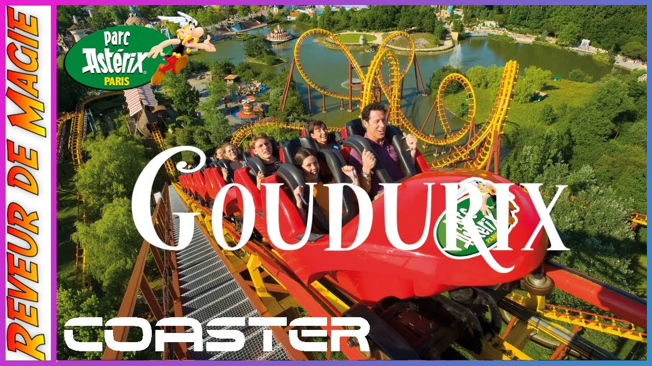 Goudurix on ride Parc Asterix - YouTube