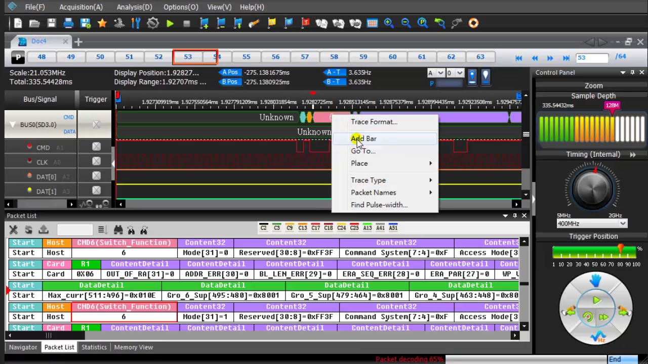 LAP-F1: How to measure the SD card initialization process - YouTube