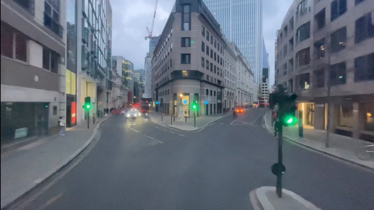 FULL ROUTE VISUAL | London Bus Route 25: Ilford - City Thameslink ...