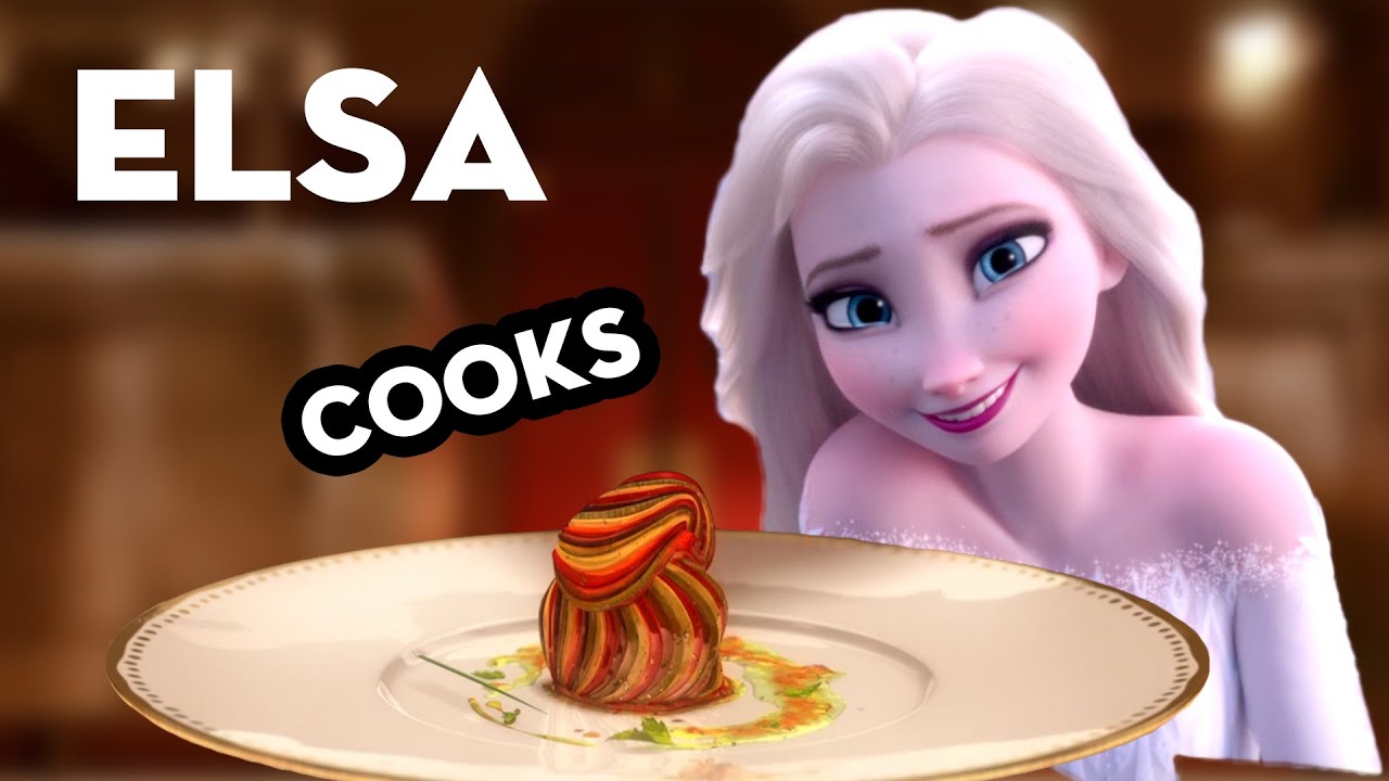 Elsa cooks Ratatouille ? ( 2 million subs GIFT ) - YouTube