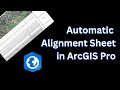 Automatic Alignment Sheet in Arcgis Pro - Geospatial Guy