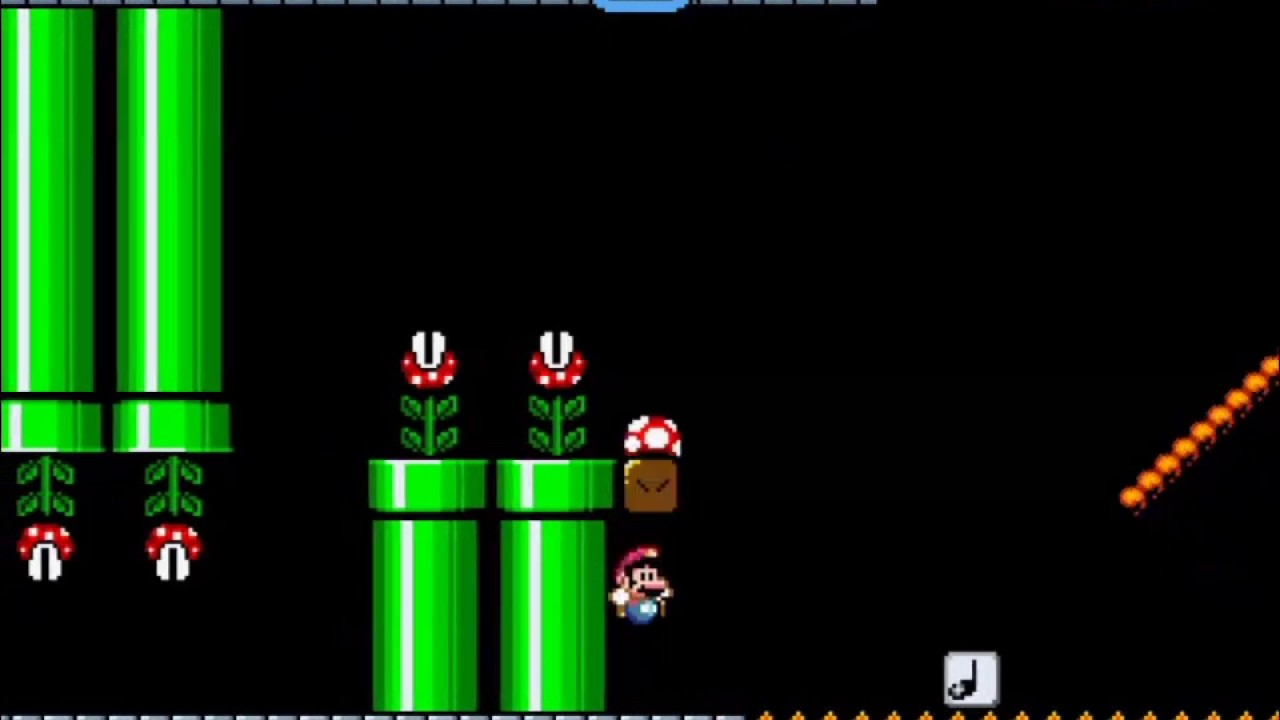 Super Mario Construct level : Classic castle - YouTube