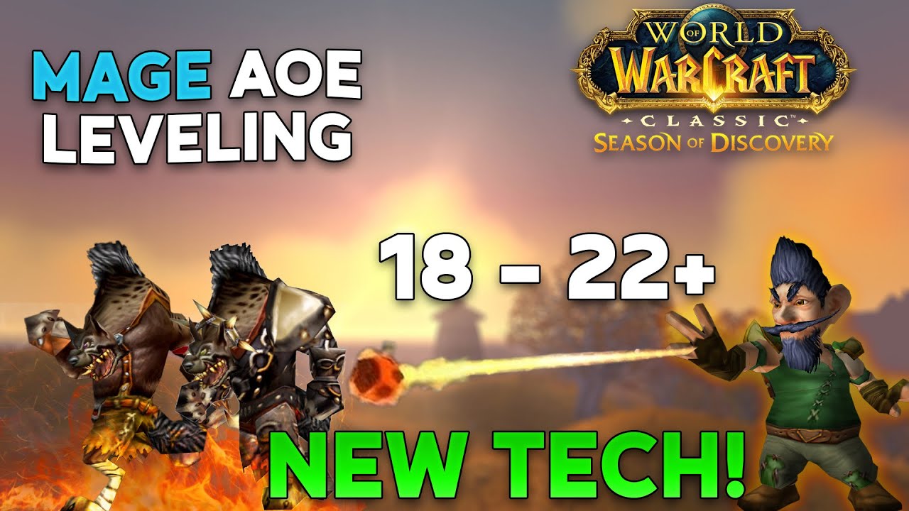 SoD - Insane Mage Aoe Guide! Level 18-22+ [NEW TECH] - YouTube