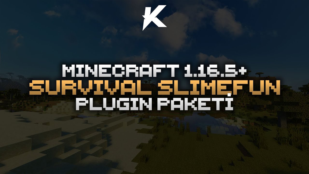 SURVIVAL SLIMEFUN 1.16.5+ PLUGIN PAKETİ! | KJAERTM NETWORK - YouTube