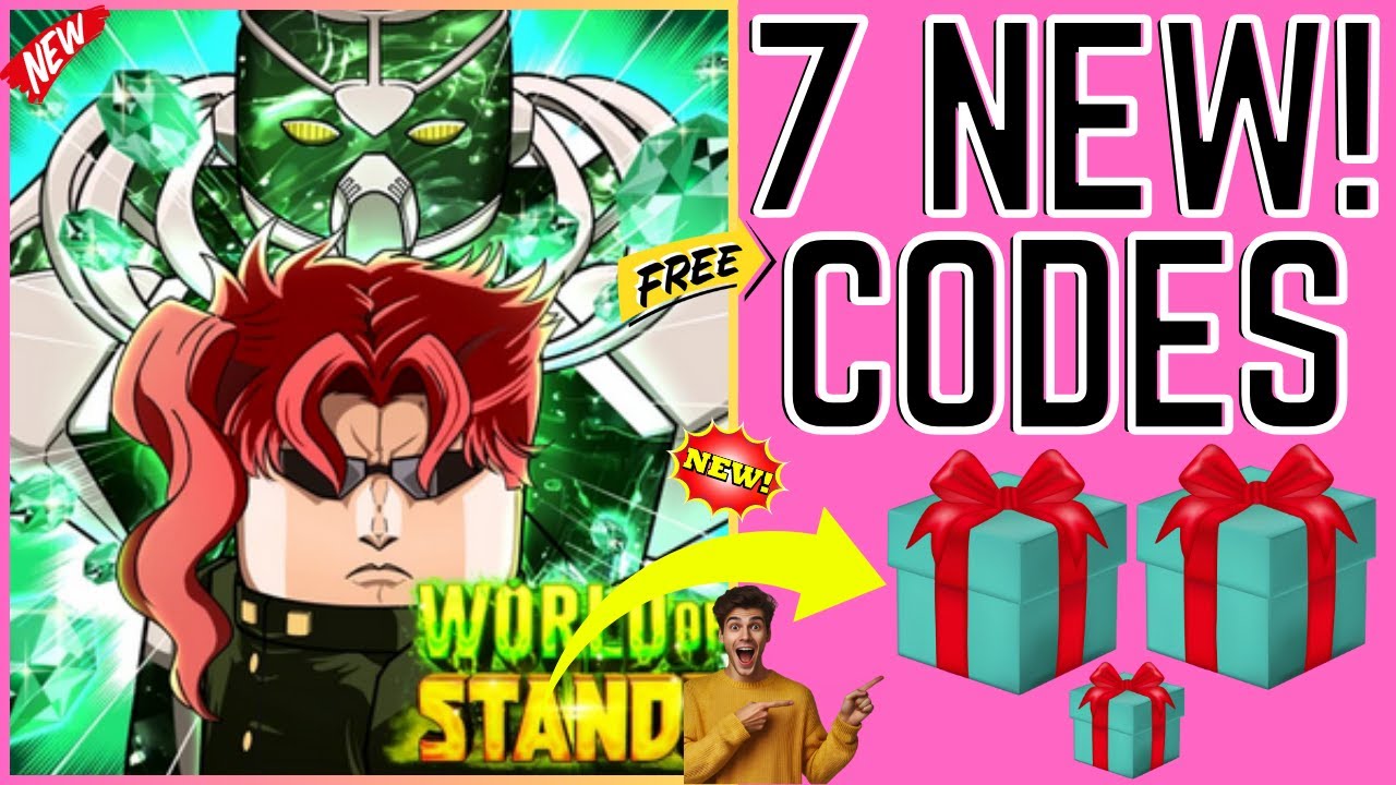 NEW CODES ⚠️ New - WORLD OF STANDS CODES - WORLD OF STANDS ROBLOX CODES 2024 - YouTube