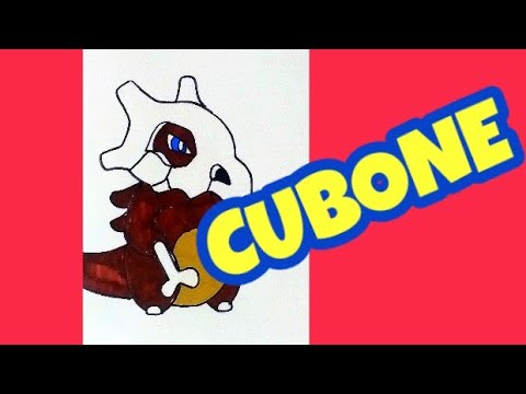 POKEMON - COMO DIBUJAR A CUBONE/How to draw cubone - YouTube