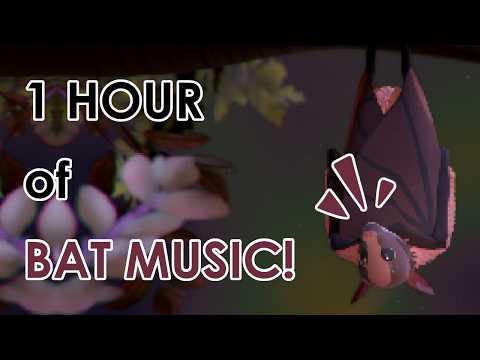 ♫ BAT MUSIC [NO AI] | 1 hour of chill tunes for nocturnal animals ♪