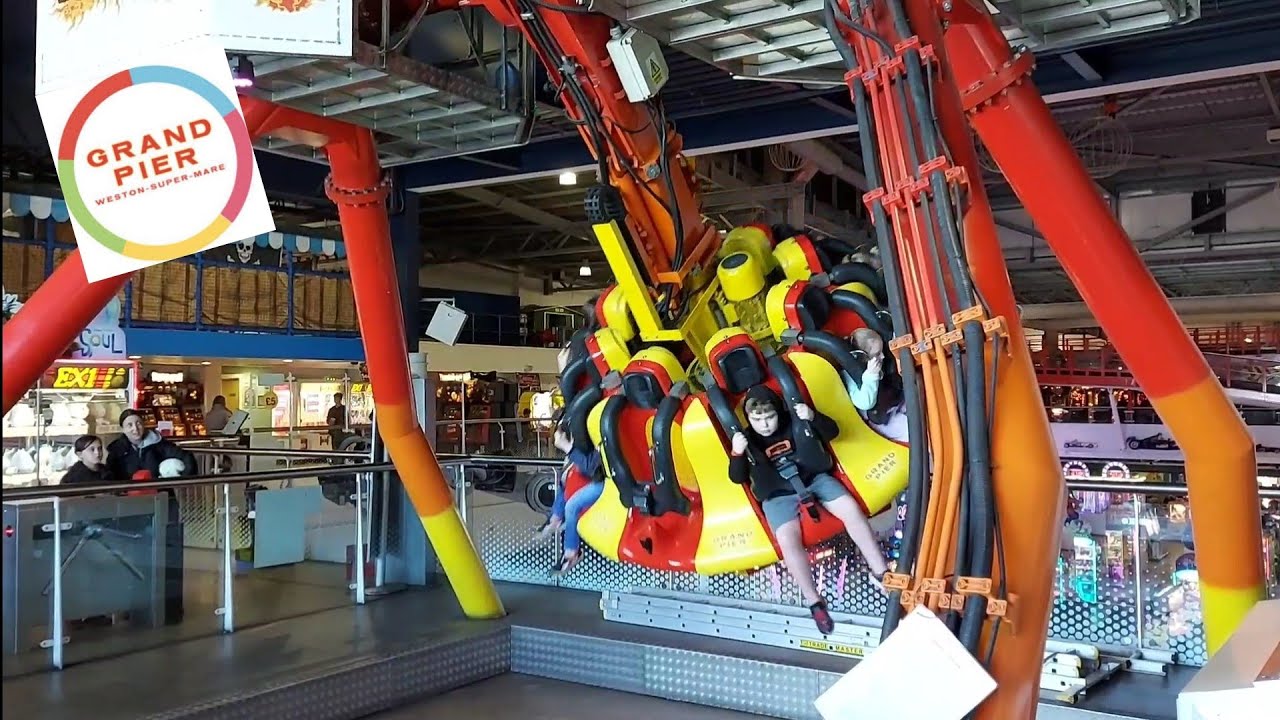 Grand Pier Weston-Super-Mare Vlog February 2022 - YouTube