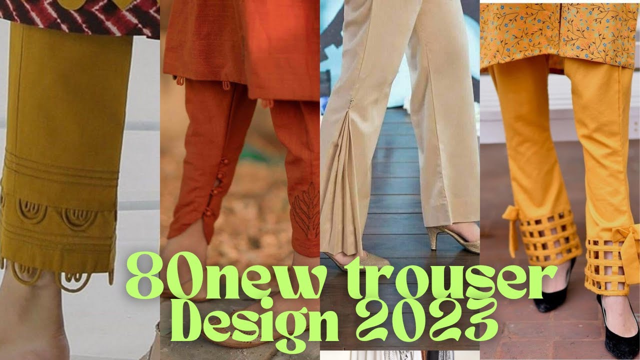 New and trendy trouser design 2023 || trouser design 2023 || latest ...