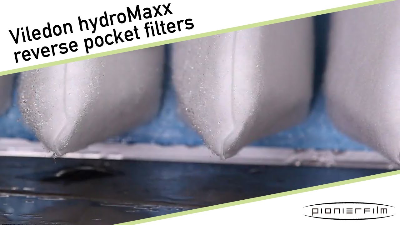 Produktvideo für Freudenberg - Viledon hydroMaxx reverse pocket filter ...
