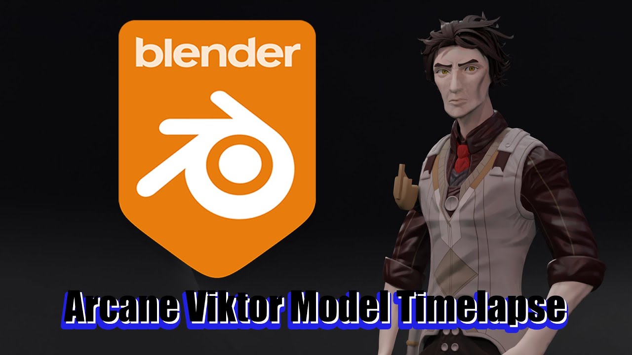 Blender 3.2 Timelapse - Arcane Viktor modeling - YouTube
