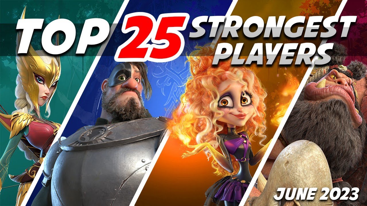The Top 25 Strongest Players In The Game! [June 2023] | #callofdragons ...