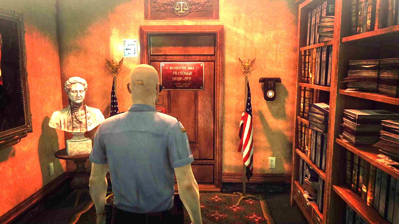 Skurky's Law Courthouse | Hitman: Absolution Prison - YouTube
