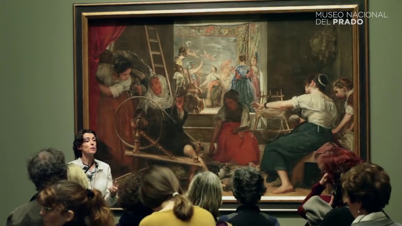 Obra comentada: Las hilanderas, de Diego Velázquez - YouTube