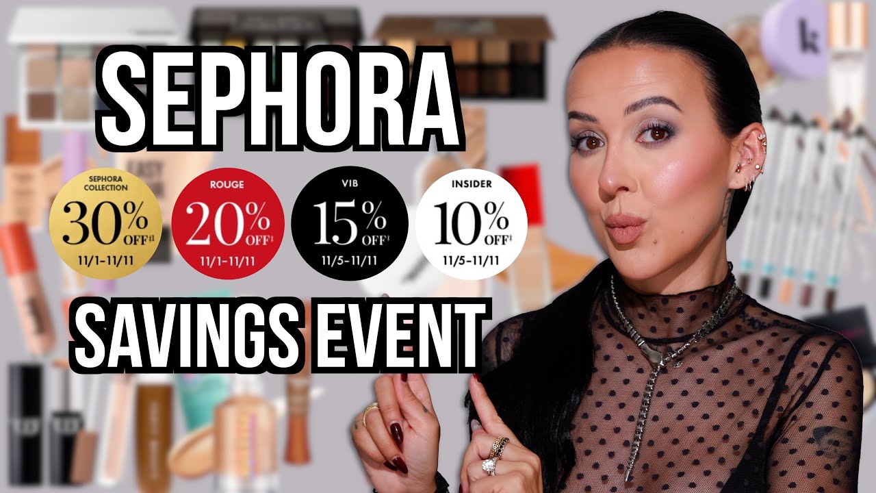 ULTIMATE SHOPPING GUIDE: Sephora Savings Event - YouTube