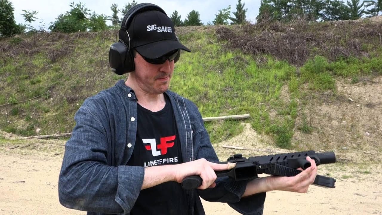 Suppressed SIG MPX 9mm Suppressed Submachine Gun (SMG) at the Range 1 ...