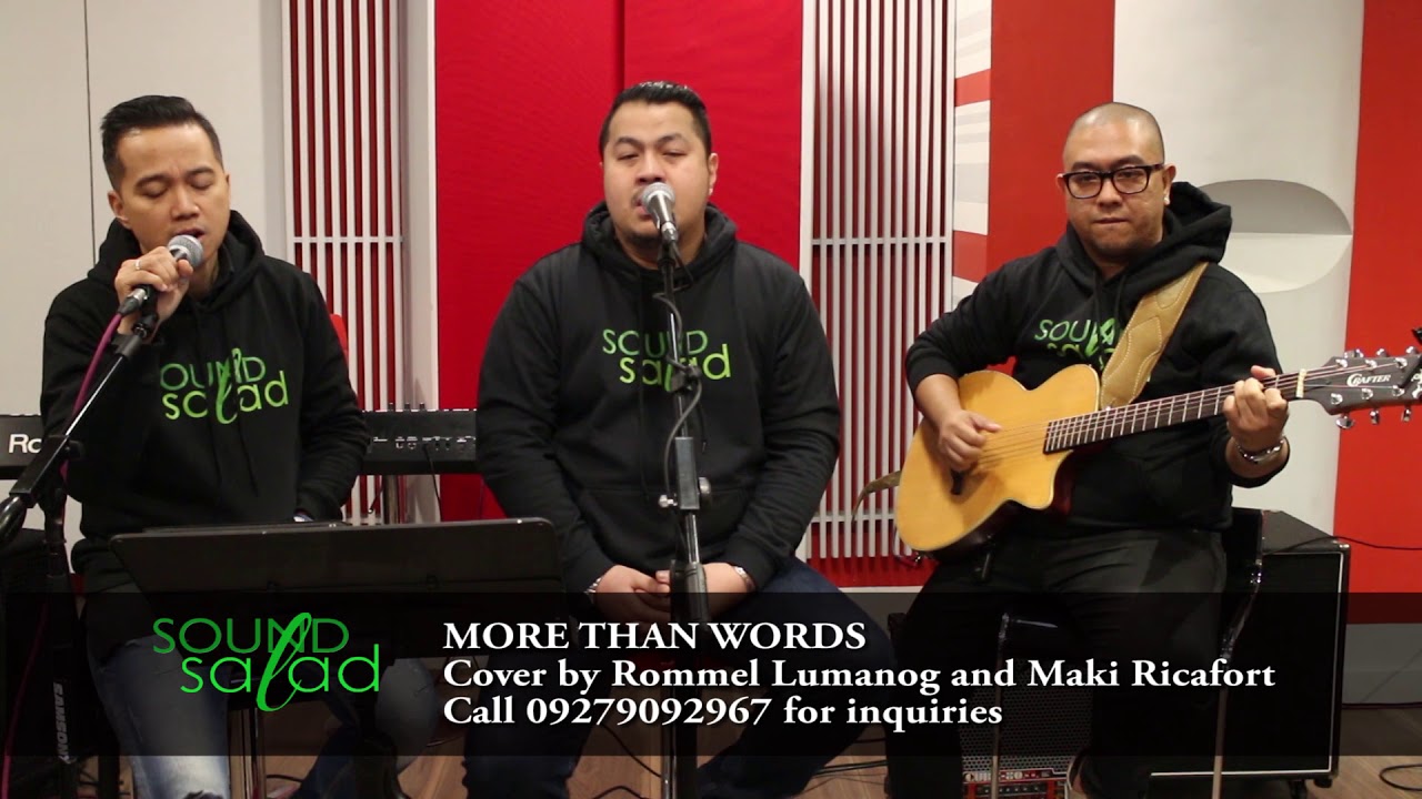 Sound Salad Wedding Band:More than Words Cover by Rommel Lumanog and ...