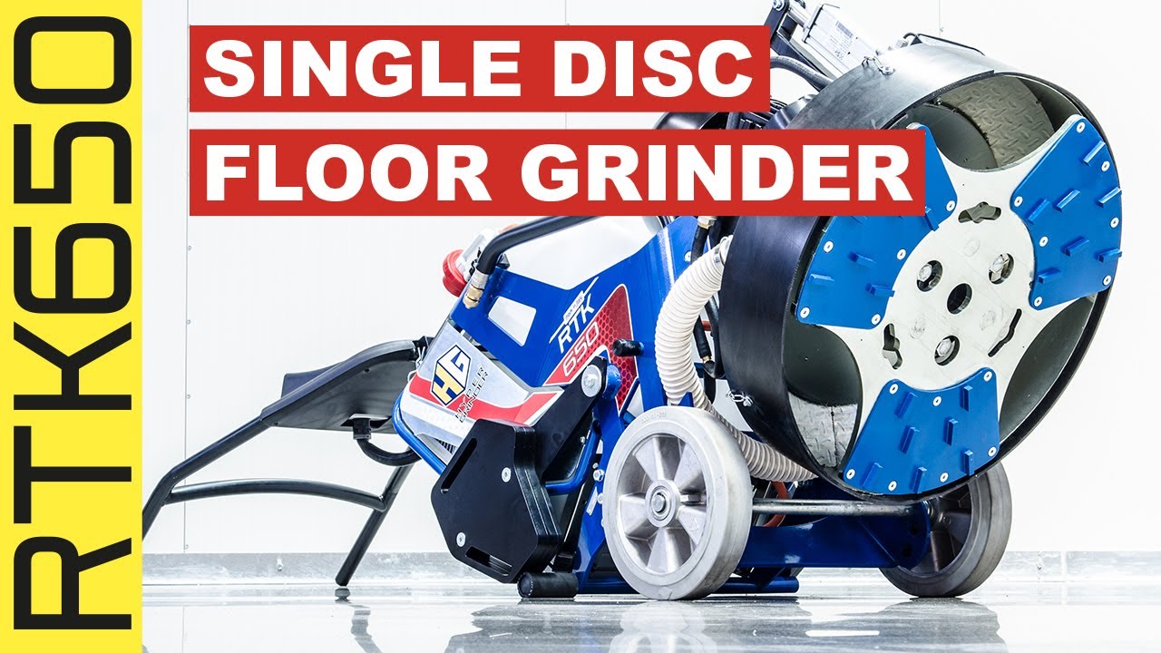 Single disc floor grinder | Perfect for a wide range of jobs | Greater ...