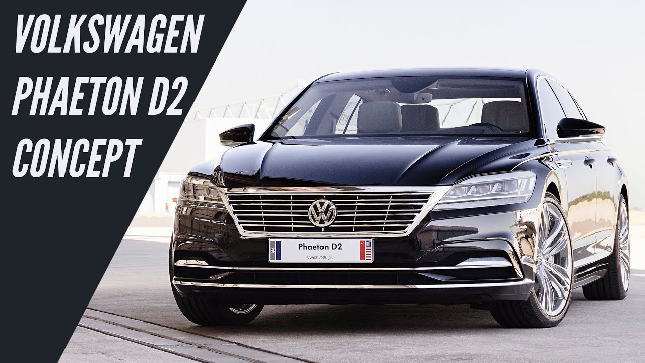 Volkswagen Phaeton D2 Concept - the successor that was never built ...