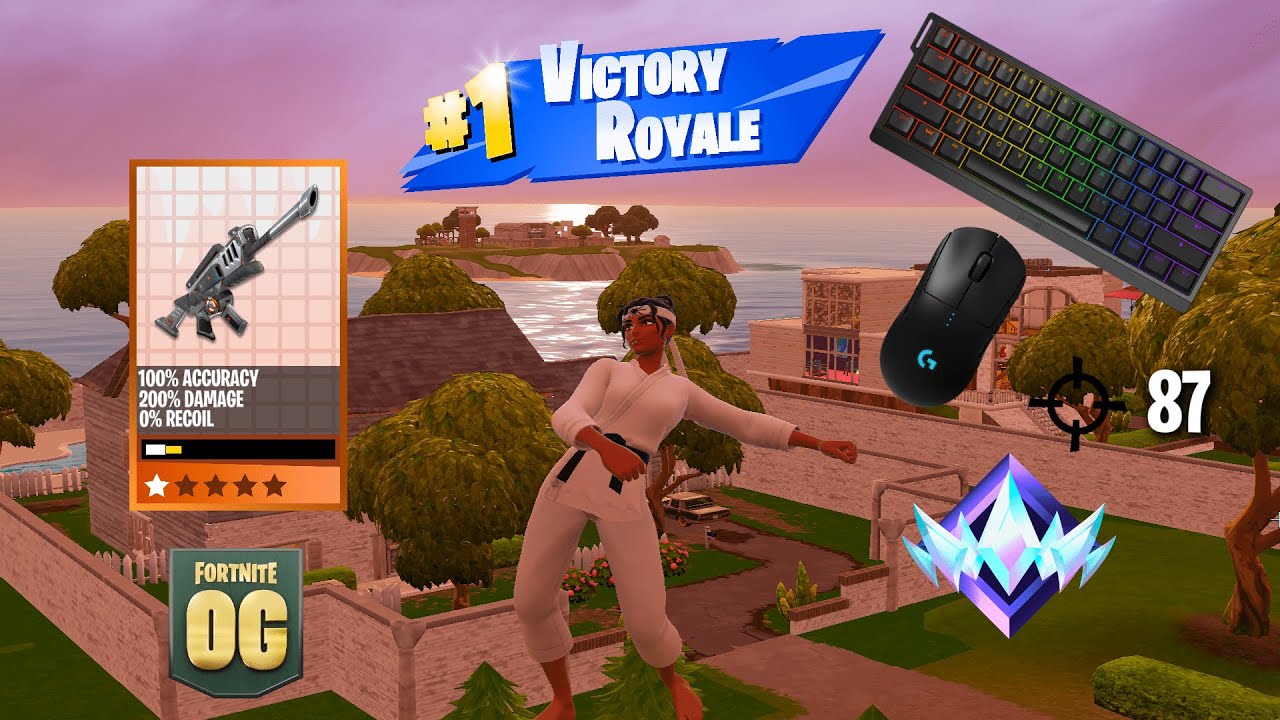 Satisfying Keyboard ASMR 😴 Reload Ranked Gameplay ⭐ - YouTube