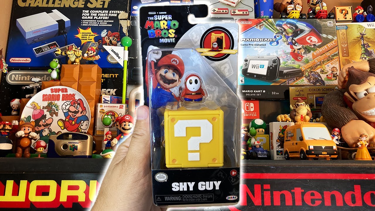 Shy Guy Mini Figure Unboxing - YouTube
