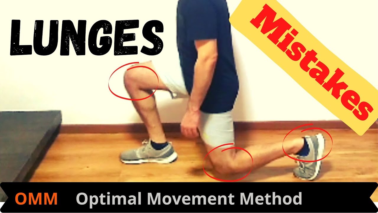 Lunges Common Mistakes & How to Fix Them! - YouTube