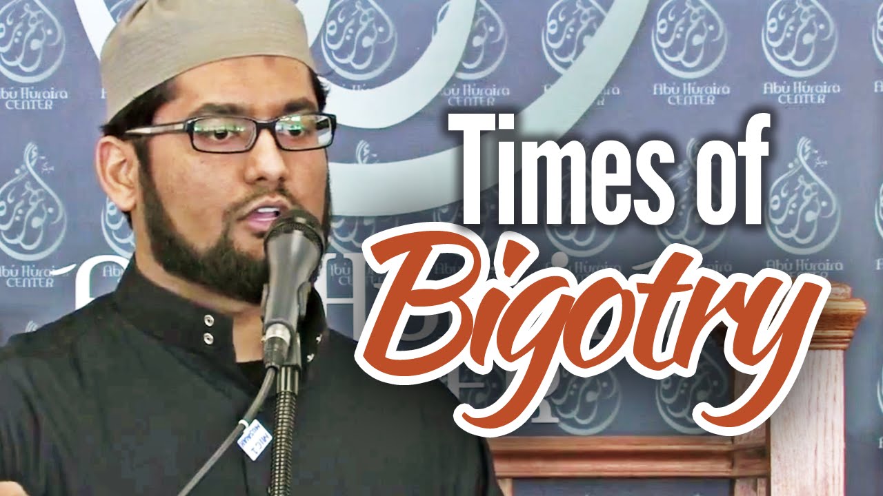 Living in Times of Bigotry - Aarij Anwer - YouTube