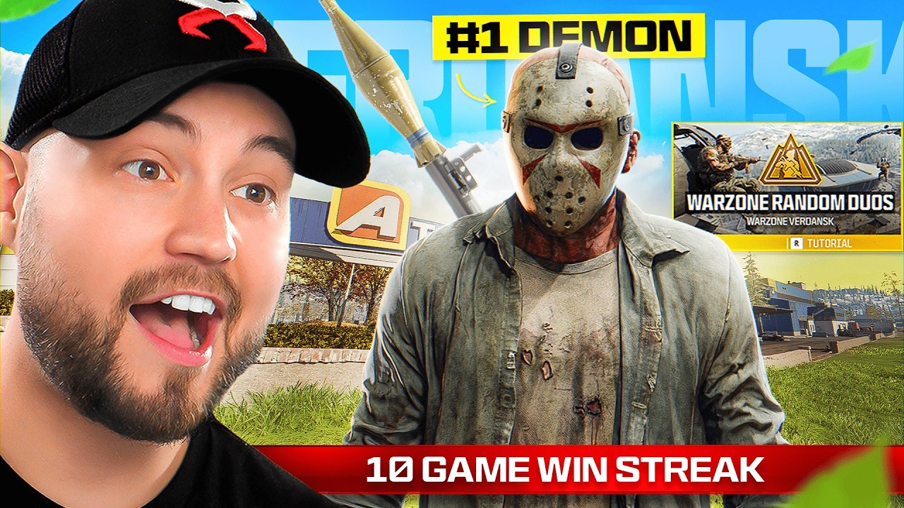 I Met the CRAZIEST WARZONE DEMON in Random Duos! - YouTube
