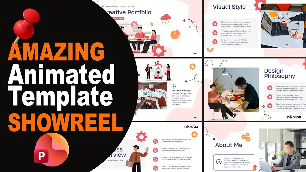Amazing PowerPoint Slide Designs #nikroba #animation #powerpoint ...